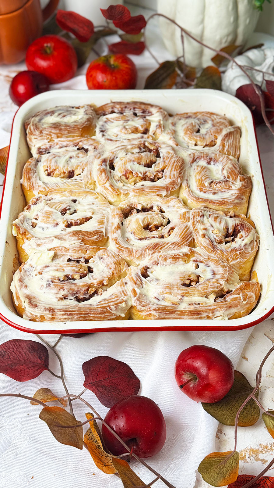 Zimtschnecken Mit äpfeln