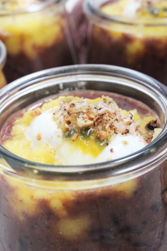 Superfood-Rezept: Schwarzer Reis, Mango, Limette