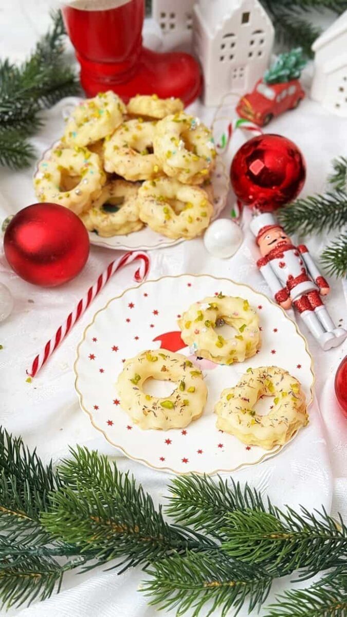 Die besten Schmandkringel mit Pistazien nach Omas Art