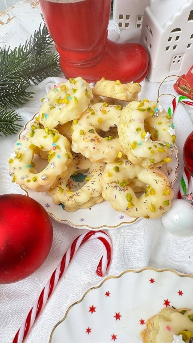 Die besten Schmandkringel mit Pistazien nach Omas Art